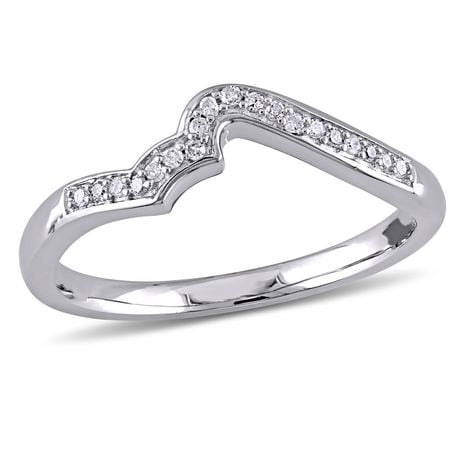 Click here for Miabella Diamond-Accent Sterling Silver Contour An... prices