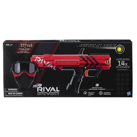 Nerf Rival Apollo XV-700 and Face Mask Red - Walmart.ca