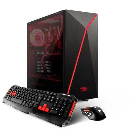 iBUYPOWER Slate CA001I Gaming Desktop with Intel i5-7400 3.0 GHz ...