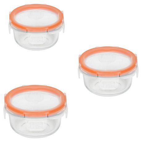 Snapware 3Pk Round Glass Food Storage Value Pack | Walmart Canada