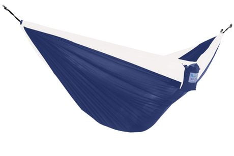 Click here for Vivere Parachute Hammock In Navy And White Blue Do... prices