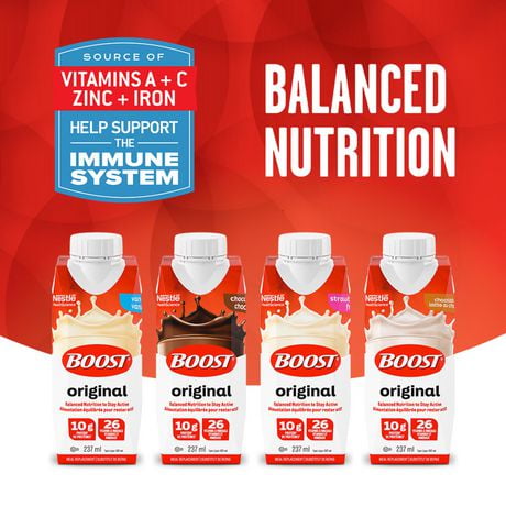 BOOST Original Chocolate Meal Replacement Drink | Walmart Canada