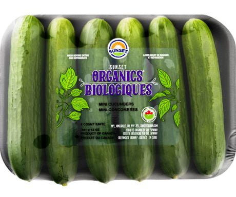 Organic Mini Cucumbers Sunset - Walmart.ca