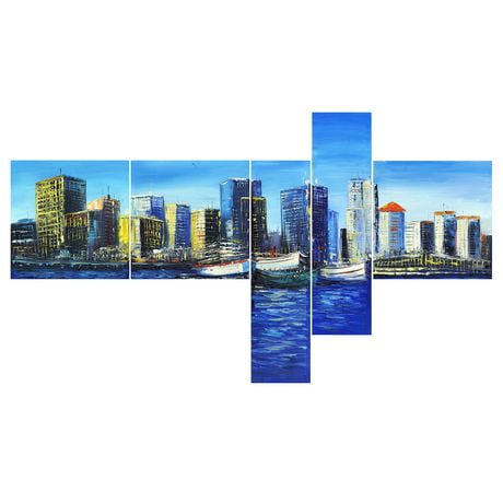 Click here for Design Art Vancouver Landscape Canvas Art Multi-Co... prices