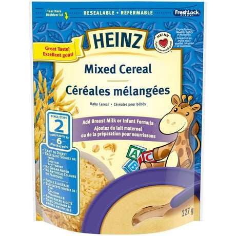 Click here for Heinz Baby Mixed Cereal prices