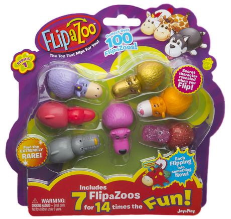 FlipaZoo 2" Figure Assorted Playset - Walmart.ca