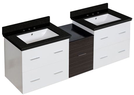 Click here for American Imaginations 61.5-In. W Vanity Set Gris G... prices
