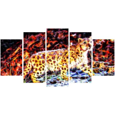Click here for Design Art On The Prowl Cheetah Canvas Wall Art Mu... prices