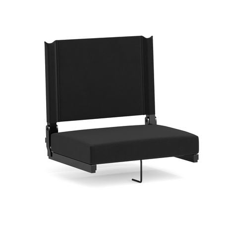 Click here for Flash Furniture Black Ultra-Padded Seat Grandstand... prices