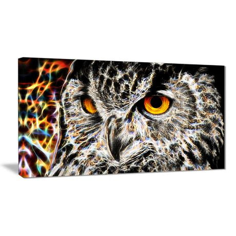 Click here for Design Art A Real Hoot Owl Animal Single Panel Can... prices