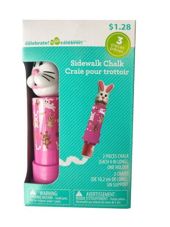 Way to celebrate Bunny Sidewalk Chalk! | Walmart Canada