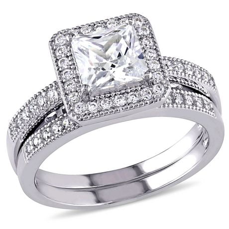 Click here for Miabella 2.34 Carat T. G.W. Princess And Round-Cut... prices
