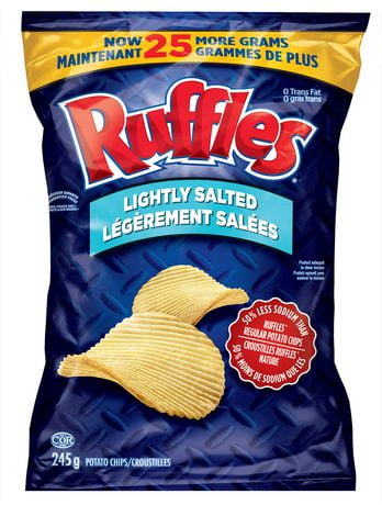 Ruffles Lightly Salted Potato Chips | Walmart Canada