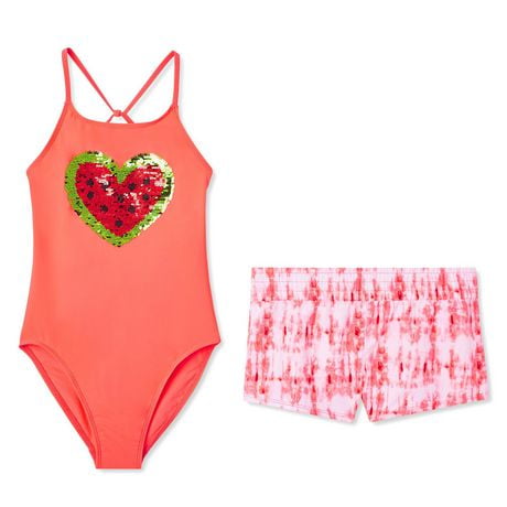 George Girls' 2-Piece Swim Set | Walmart Canada