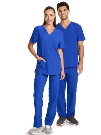Scrubstar Unisex Core Essentials V-Neck Scrub Top WC846 | Walmart Canada