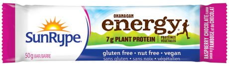 SunRype Raspberry Chocolate Energy Bar Snack | Walmart Canada