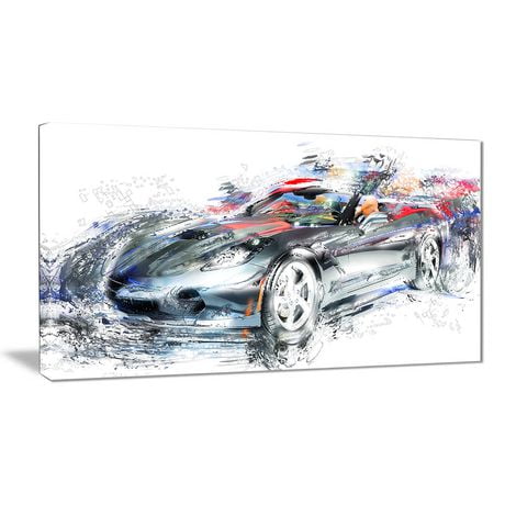 Click here for Design Art High End Luxury Car Canvas Wall Art Mul... prices