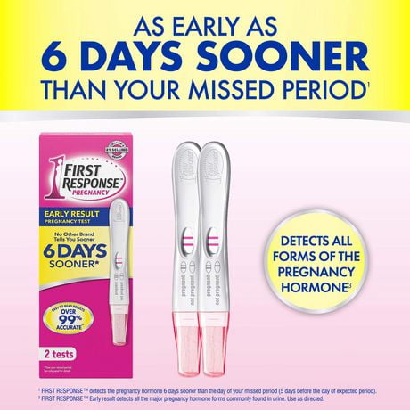 FIRST RESPONSE™ Early Result Pregnancy Test | Walmart Canada