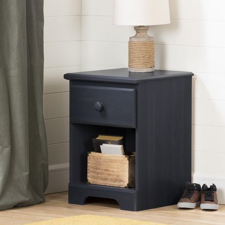 Click here for South Shore Summer Breeze 1-Drawer Night Stand Blu... prices