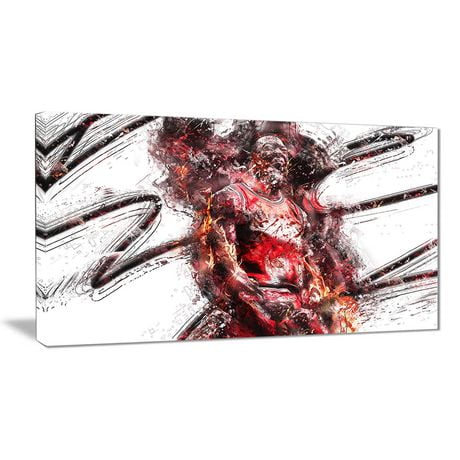 Click here for Design Art Basketball Winning Canvas Wall Art Mult... prices