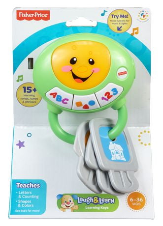 Fisher-Price Laugh & Learn Learning Keys - English Edition | Walmart Canada