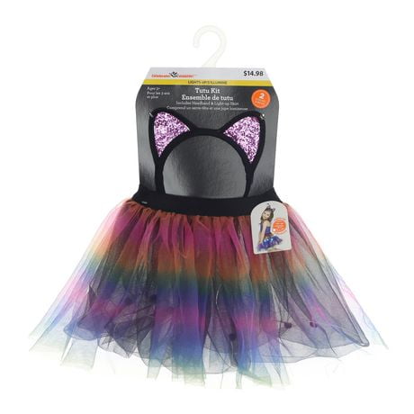 Way To Celebrate Cat Light-Up Tutu Set, Pink, CAT LU TUTU SET - Walmart.ca
