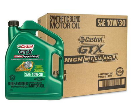 Click here for Castrol Gtx High Mileage 10W30 5L Case Pack 25X8-1... prices
