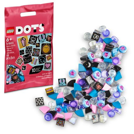 LEGO DOTS Extra DOTS Series 8 – Glitter and Shine Set 41803 - Walmart.ca