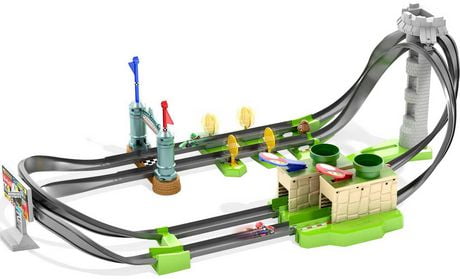 Click here for Hot Wheels Mario Kart Circuit Lite Track Set Grey prices
