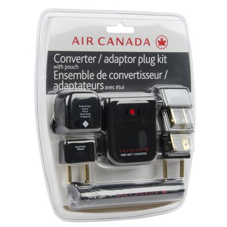 Air Canada Converter/Adapter Set | Walmart Canada