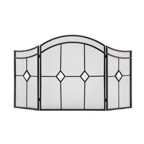 Click here for Pleasant Hearth Arched Diamond Fireplace Screen Es... prices