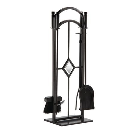 Click here for Pleasant Hearth Diamond 5 Piece Fireplace Tool Set... prices