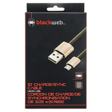 blackweb Micro USB Cable | Walmart Canada