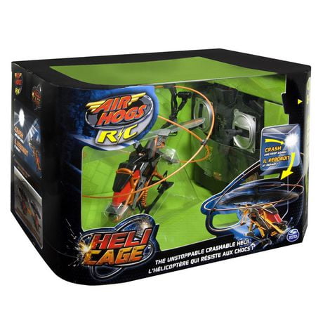 Air Hogs - Heli Cage - Black/Orange | Walmart Canada