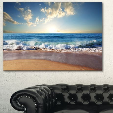 Click here for Design Art Sea Sunset Seascape Photography Canvas... prices