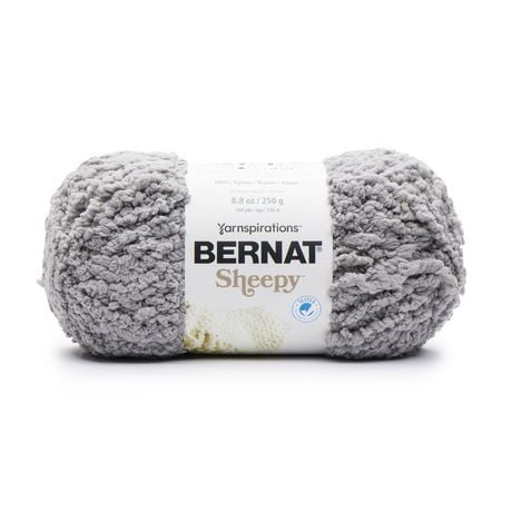 Bernat® Sheepy™ Yarn, Nylon #6 Super Bulky, 8.8oz/250g, 149 Yards ...