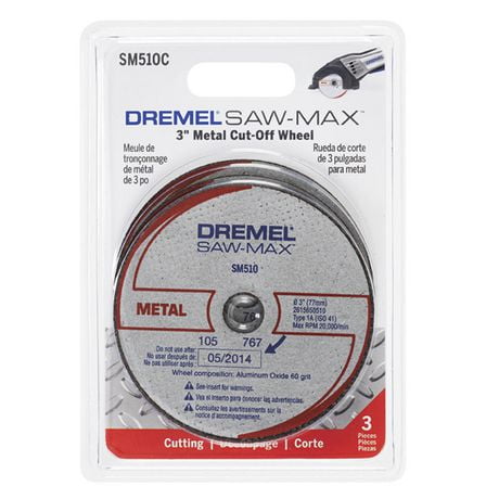 Click here for Dremel Sm510c Saw-Max 3 Inches Metal Cutting Wheel prices