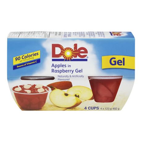 Dole Apples in Raspberry Gel | Walmart Canada