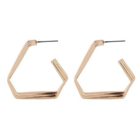 Click here for Allison Rose Atelier - Triple Strand Geometric Hoo... prices