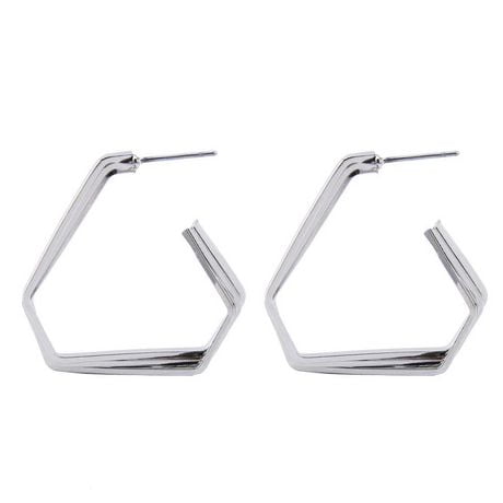 Click here for Allison Rose Atelier - Triple Strand Geometric Hoo... prices