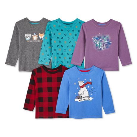 George Toddler Boys' Tee 5-Pack - Walmart.ca