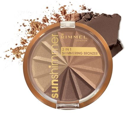 Click here for Rimmel London Sunshimmer 3 In 1 Shimmering Bronzer... prices