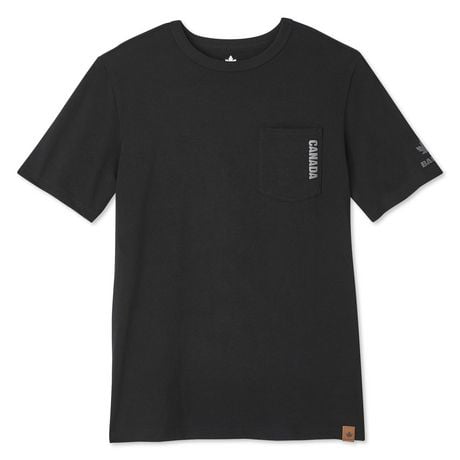 Click here for Canadiana Boys Crew Neckline City Tee Black1 Xs prices