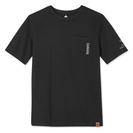 Click here for Canadiana Boys Crew Neckline City Tee Black4 S prices