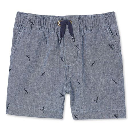 Click here for George Baby Boys Pull-On Woven Short Bluem 3-6 Mon... prices