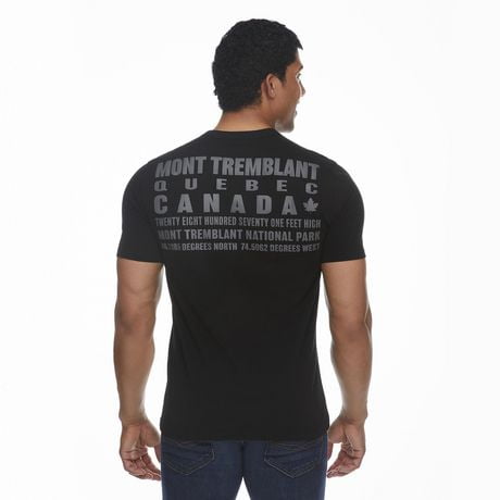 Click here for Canadiana Mens Short Sleeve City Tee Blackq M prices