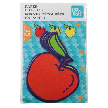 Pen & Gear 15CT Apple Paper Cut-Outs | Walmart Canada