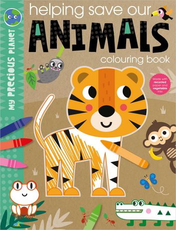 My Precious Planet Helping save our animals colouring book, Helping ...