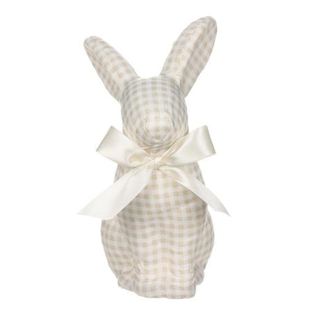 WHITE BUNNY DECOR, GINGHAM BUNNY - Walmart.ca