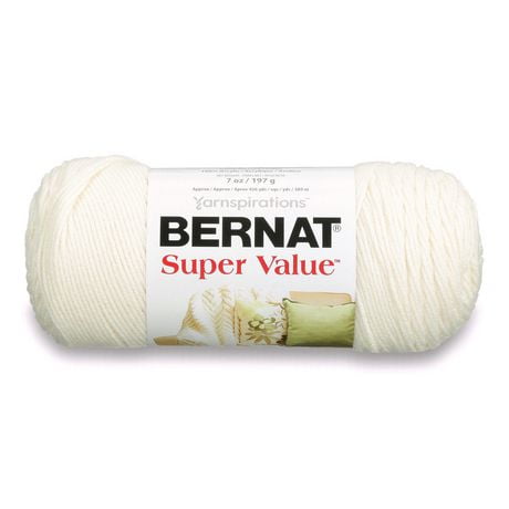 Click here for Bernat Super Value Yarn (197 G  7 Oz) Natural prices